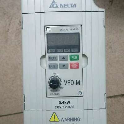 议价台达变频器VFD004M23A  成色很新   功能好