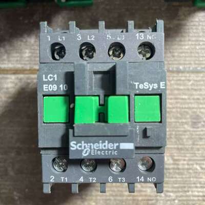 议价接触器LC1 E09 10，TeSys E系列，220