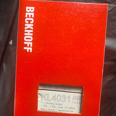 议价倍福模块 KL4031 原装正品 齐全