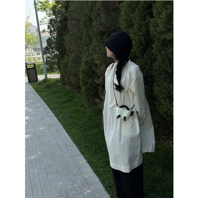 OneBlueNook可爱手工毛线耳机包