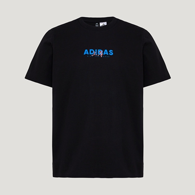 阿迪达斯MGFXTEE3亲肤宽松日常运动短袖T恤KU3148|LC8868|JM7233