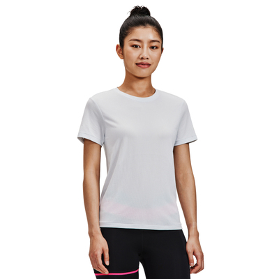 安德玛UA春夏Seamless女子简约百搭跑步运动短袖T恤1375698