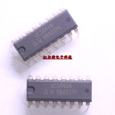 直插IC UC3846 UC3846N KA3846 UC3846L DIP16 PWM控制器 原装