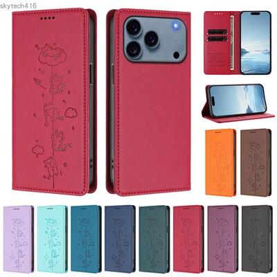 适用于Tcl 50 LE 5G/T510SPP/K23/K24 手机套防摔暗磁对吸扣翻盖式皮套硅胶全包TPU软外壳时尚简约创意可爱