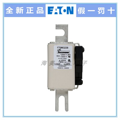 Eaton Bussmann正品熔断器 170M3238 3239 3240 3241 保险丝1250V