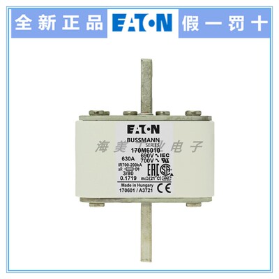 Bussmann熔断器170M6010 6011 6012 6013 6014 6015 保险丝 690V