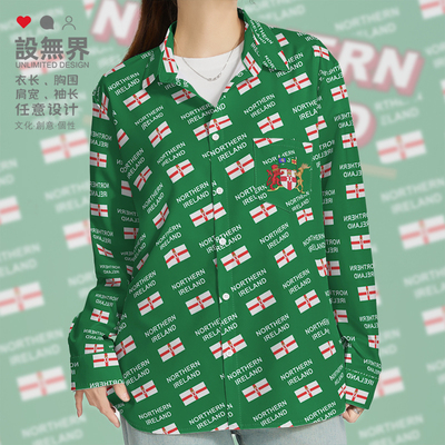 北爱尔兰NorthernIrel长袖衬衫