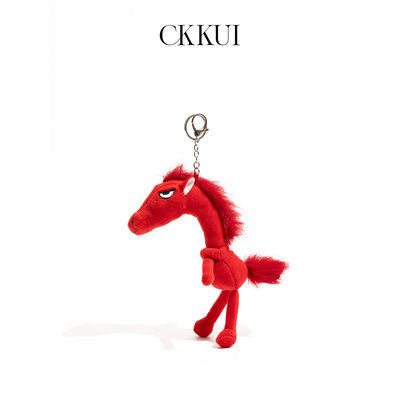 CKKUI2026年本命年红色小马挂件