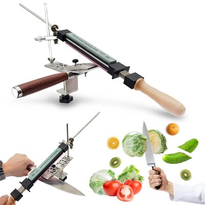 New fixed knife sharpener 4-piece whetstone professional gri