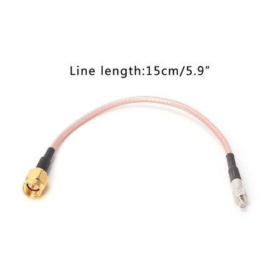 New Straight TS9 Female Jack To SMA Male Plug RG316 Coaxial