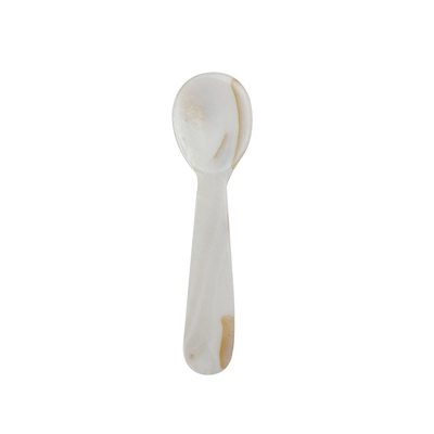 1pcs 9.2/13cm Natural conch shell spoon caviar spoon seashel