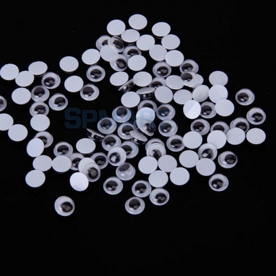 100pcs Round Moving eye Movable Wiggly Wiggle Craft Eyes