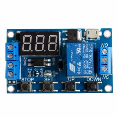 6-30V Relay Module Switch Trigger Time Delay Circuit Timer C