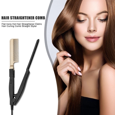 Flat Irons Hot Hair Straightener Eletric Hair Curling Comb S