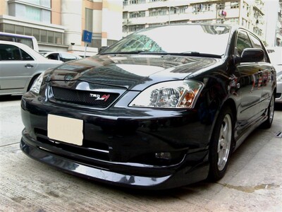 02款Corolla Runx改装TD款前唇