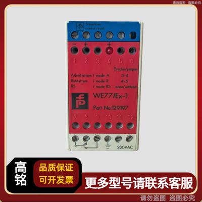P+F倍加福 WE77/EX-1 开关放大器 129197