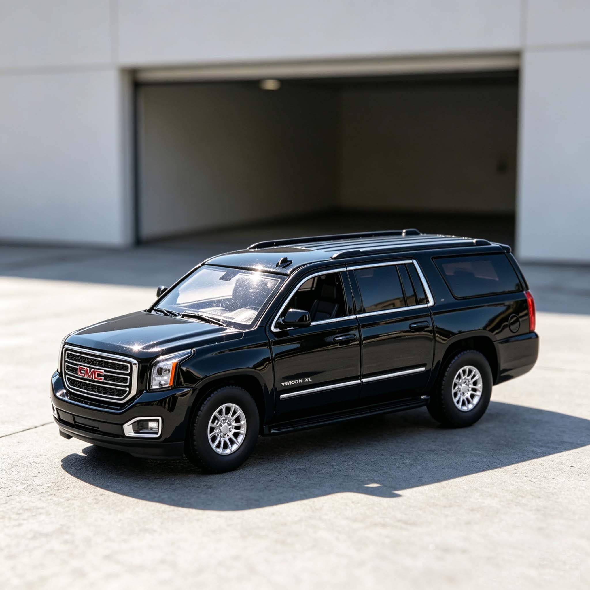 596 1:64 GMC Yukon育空XL 美国特工政务常用车 合金汽车模型