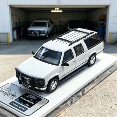 HEC北京展限定 Bliss 1:64 雪佛兰GMC GMT400 合金汽车模型