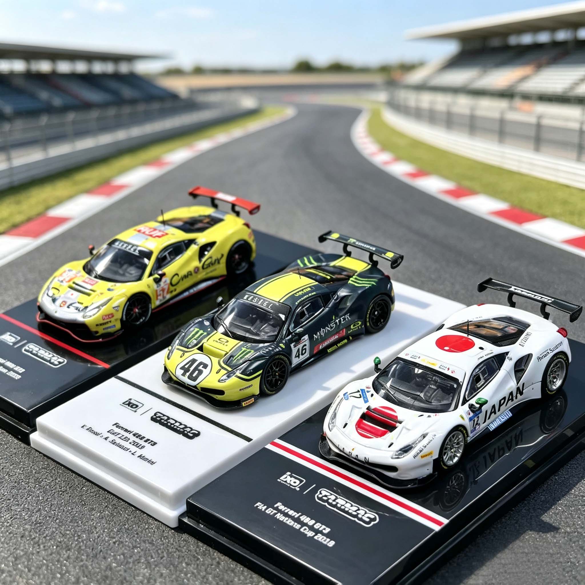 Tarmac Works 1/64 法拉利 Ferrari 488 GT3赛车 合金汽车模型