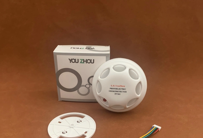 上海优周EV361光电式烟雾报警器烟感探测器家用12v继电器联网型