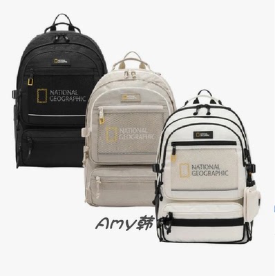 NG国家地理 韩国直邮 男女同款户外2层口袋背包 双肩背N251ABG530