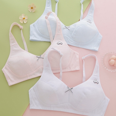 新款学生内衣发育期无钢圈