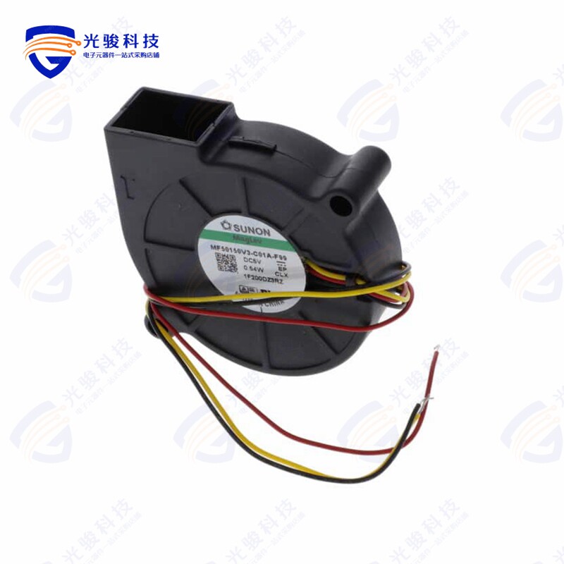 4512HQ/MF50150V3-C01A-F99《DC+BLOWER+50X15MM+VAPO+RD+3+WIRE