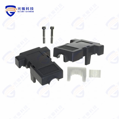 956-009-010R031《CONN BACKSHELL 9POS 180DEG GRAY》