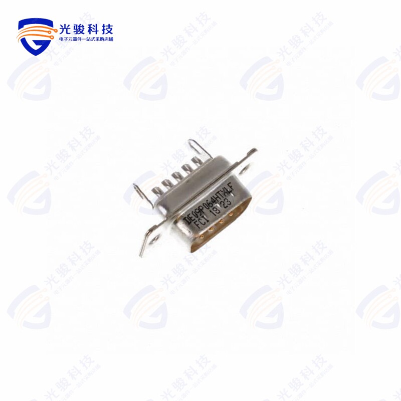 DE09P064HTXLF《CONN D-SUB PLUG 9POS SLDR CUP》