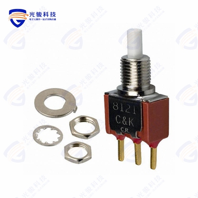 8121SHCGE 《SWITCH PUSHBUTTON SPDT 1A 120V》
