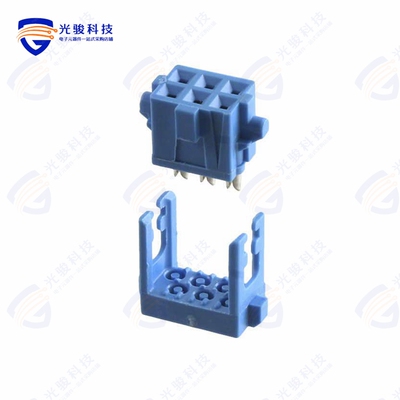 1658526-1《CONN RCPT 6POS IDC 28-30AWG GOLD》