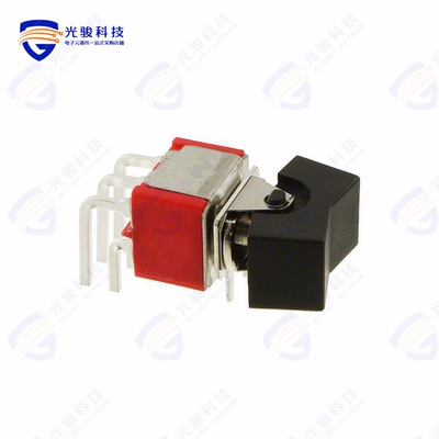 300DP3J1BLKM6QE 《SWITCH ROCKER DPDT 5A 120V》