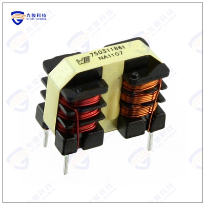 750311861 滤波器CMC 2.5MH 760MA 2LN TH