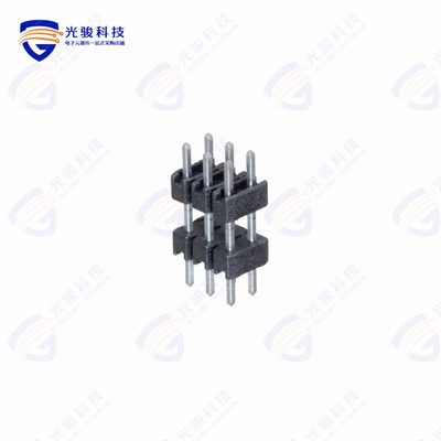 5-146486-3《CONN HDR 6POS 0.1 STACK T/H TIN》