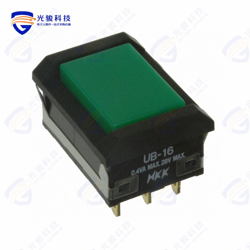 UB16NBKG01N-F 《SWITCH PUSH SPDT 0.4VA 28V》