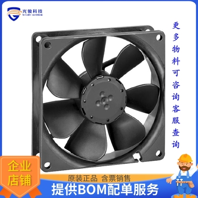 无刷直流风扇3414NGHH【FAN AXIAL 92X25.4MM 24VDC WIRE】