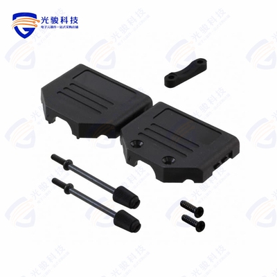 A-FT 15《CONN BACKSHELL 15POS 180DEG BLK》