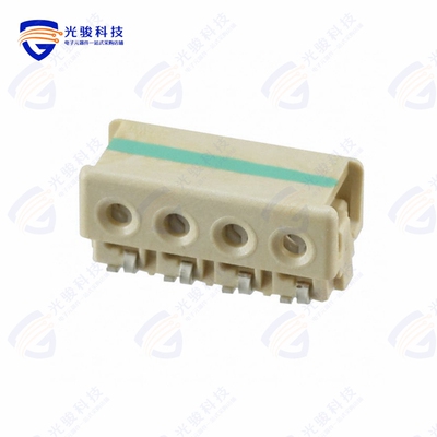 2-2106431-4《CONN WIRE IDC 4POS 22AWG SMD RA》