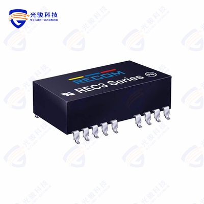 REC3-0505DRW/H/B/SMD-R《DC DC CONVERTER +/-5V 3W》