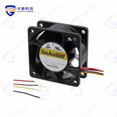 9WL0624P4H001《FAN 60X25MM 24VDC IP68 RBLS》