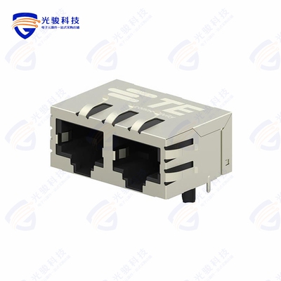 5-2301996-2《CONN JACK 2PORT 100 BASE-T PCB》