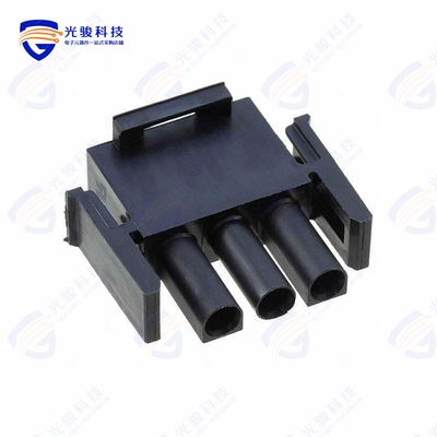1-350766-9《CONN U-MNL PLUG 3POS 94V-0 BLK》