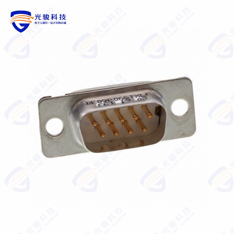 DE09P065TXLF《CONN D-SUB PLUG 9POS SLDR CUP》