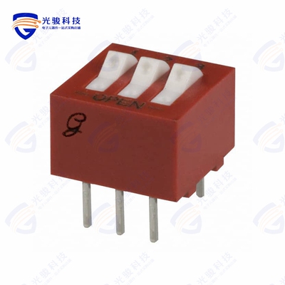 76SB03ST 《SWITCH ROCKER DIP SPST 150MA 30V》