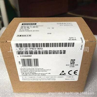 【议价】6ES7231-7PB22-0XA0 S7-200模拟输入 EM 231 6ES72317PB2