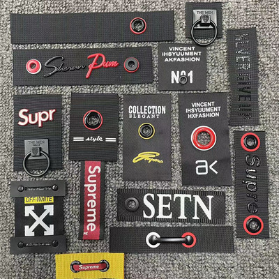 服装辅料异性织带皮牌皮标装饰标牌补丁DIY布贴皮标