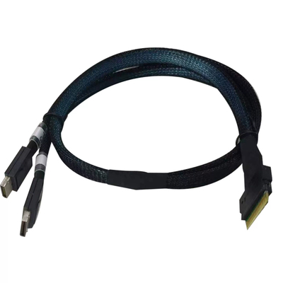 联拓C8 Slim SFF-8654 8i 转 2个SFF-8611 4i 接口一分二数据线