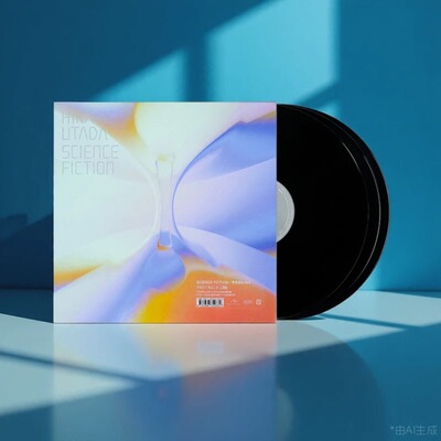 正版 宇多田光 科幻小说 首张精选专辑 Hikaru Utada 3LP黑胶唱片