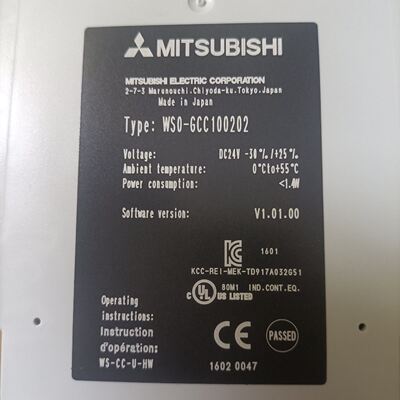 MITSUBISHI,WSO-GCC100202,销
