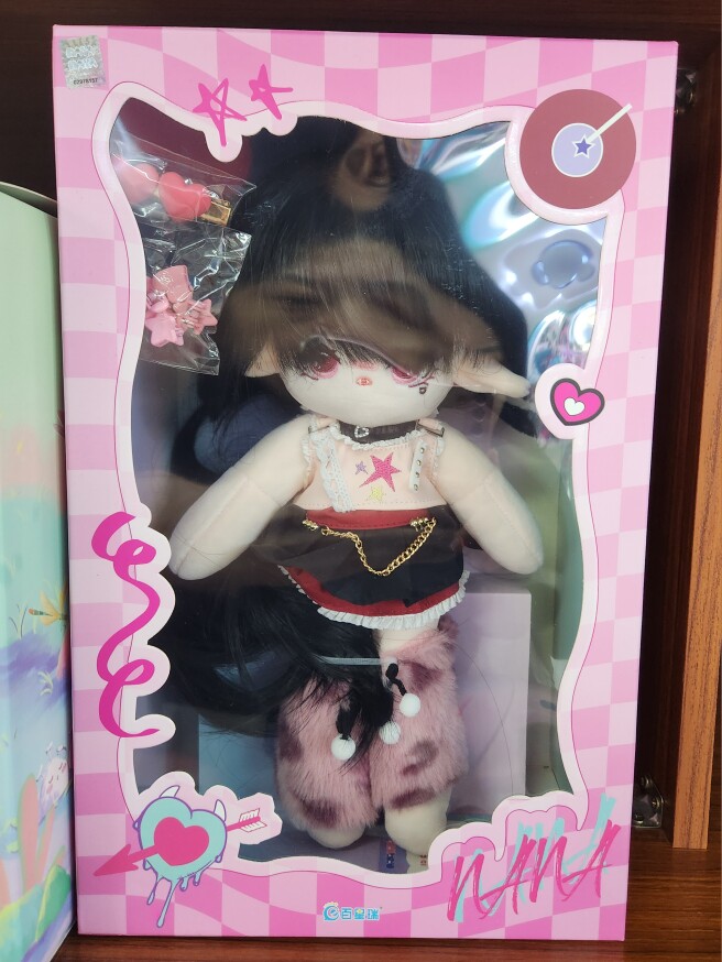 百星瑞新款棉花娃娃诺拉邦妮NANA嘿莉公仔衣服草莓奶熊儿童玩具